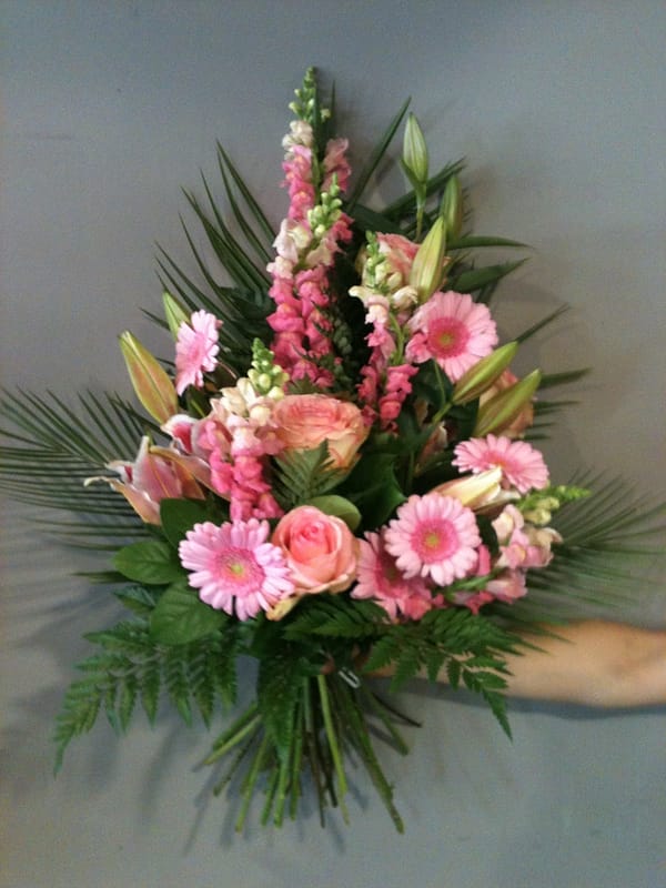 Gerbe main - Fleurs des Anges