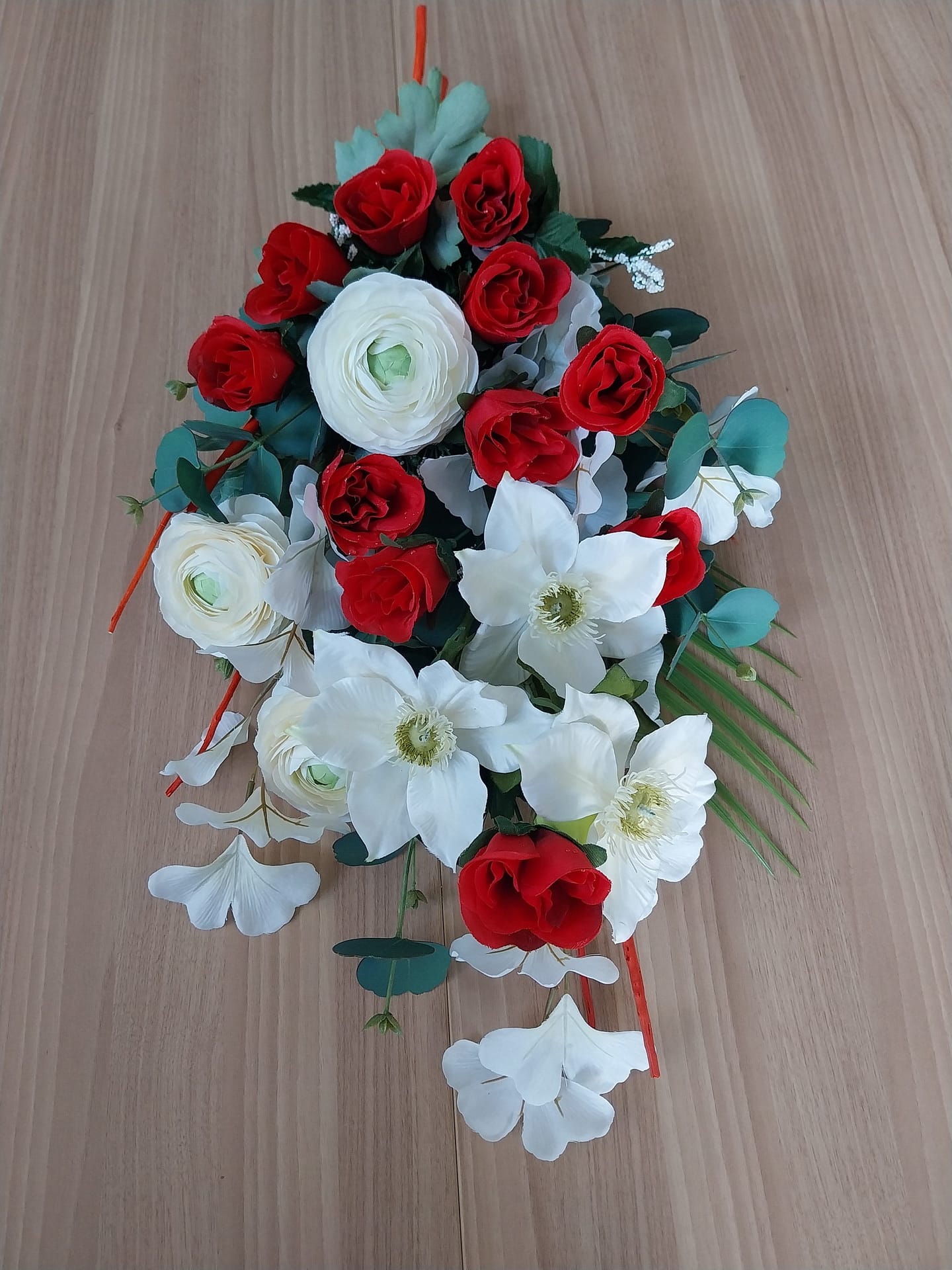 Gerbe de fleurs artificielles sur mesure - Fleurs des Anges