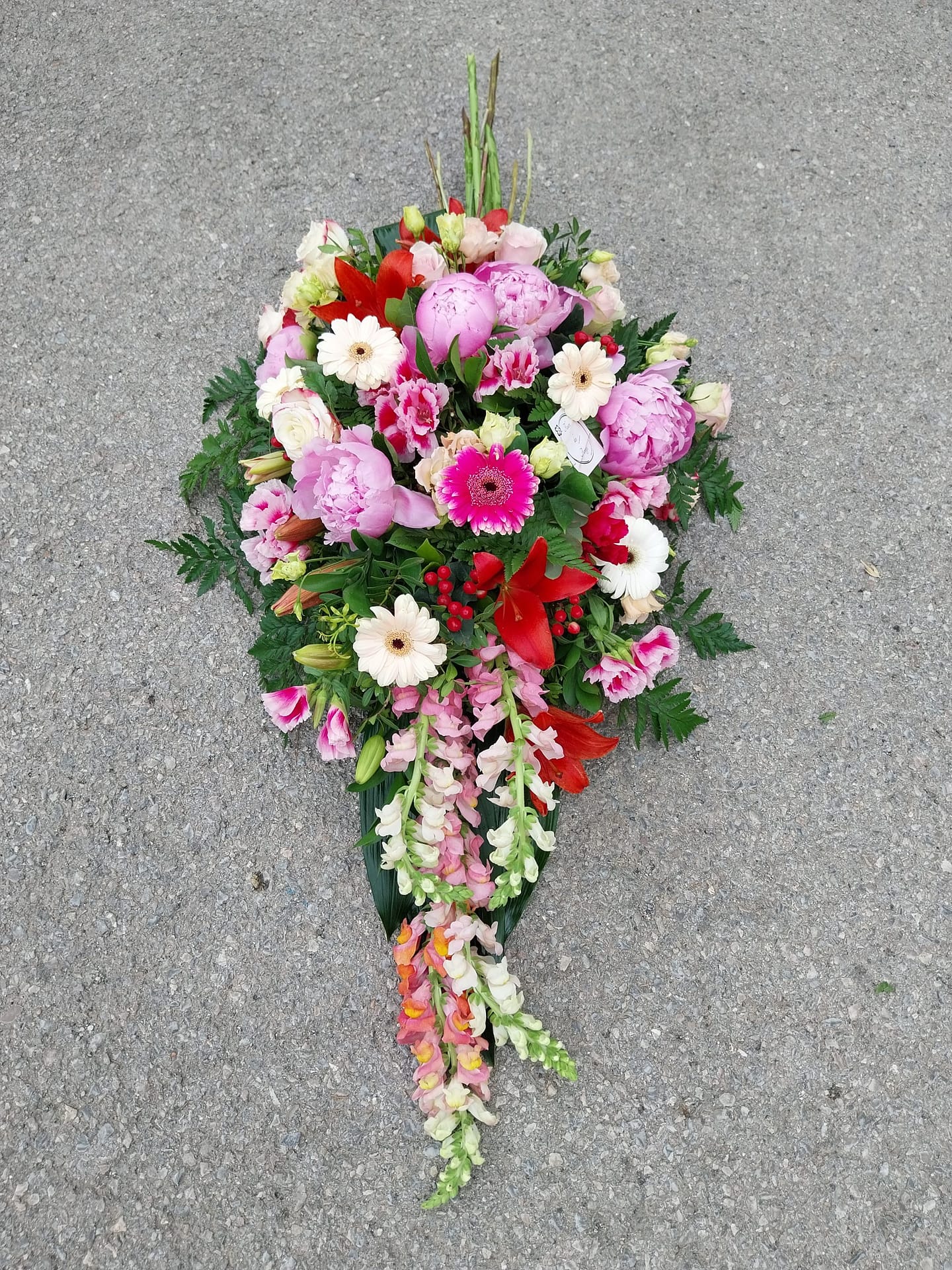 Gerbe piquée - Fleurs des Anges